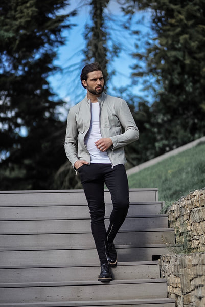 Leather Jackets – Tagged "grey" – Father Sons